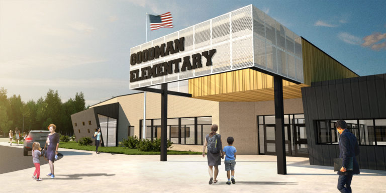 Goodman Elementary Moves Forward! by Sapp Design
