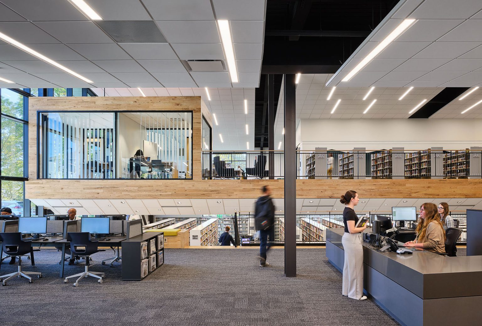 The North Oak Library in Kansas City by Sapp Design Architects